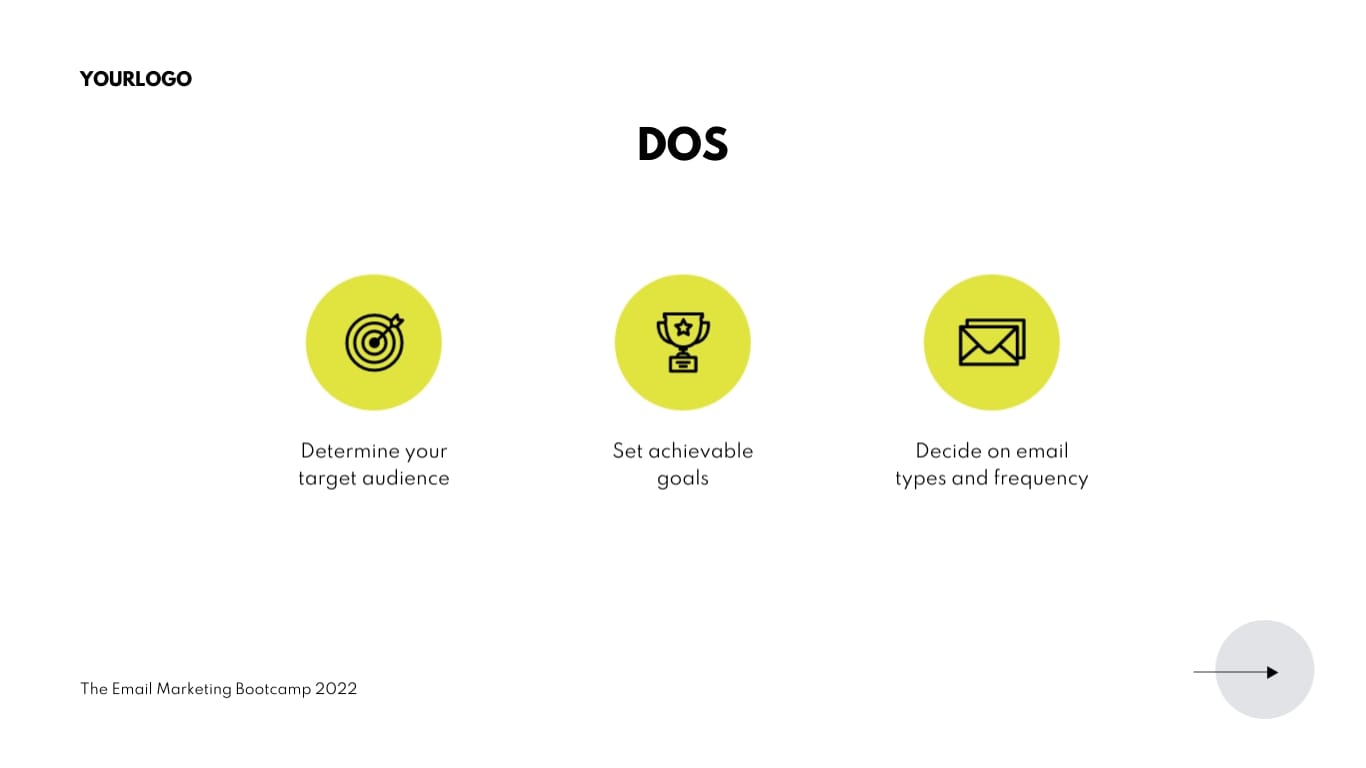 Email Marketing Webinar Presentation Template | Visme