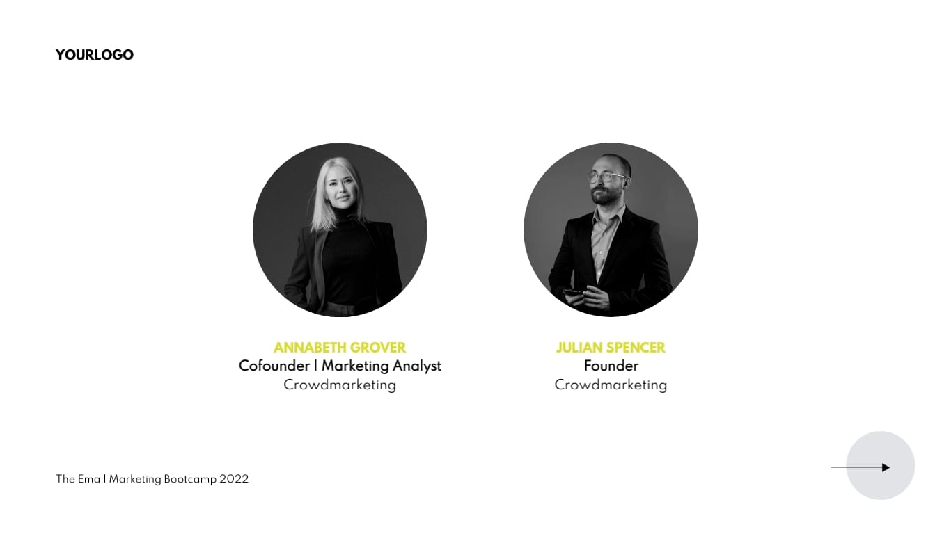 Email Marketing Webinar Presentation Template | Visme