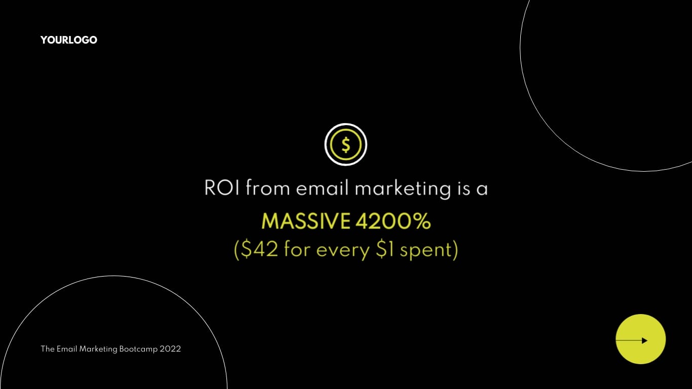 Email Marketing Webinar Presentation Template | Visme