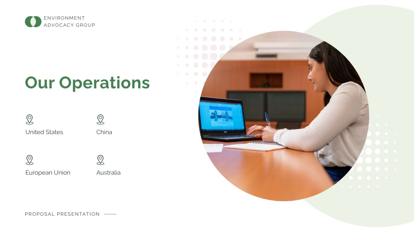 Environment Proposal Presentation Template | Visme