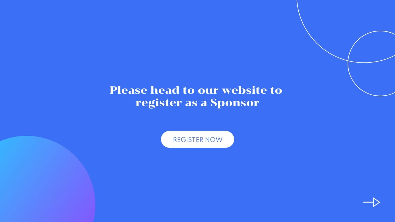 Event Sponsorship Interactive Presentation Template | Visme