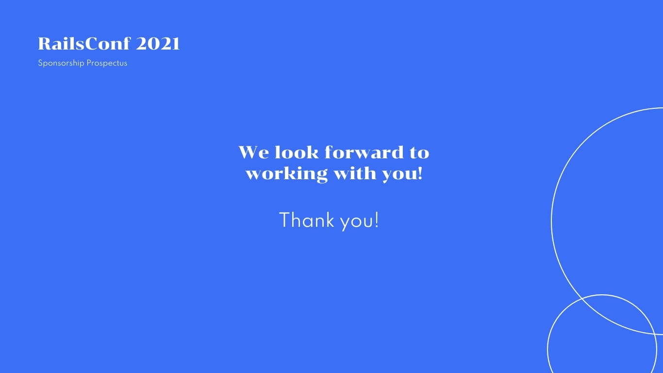 Event Sponsorship Interactive Presentation Template | Visme