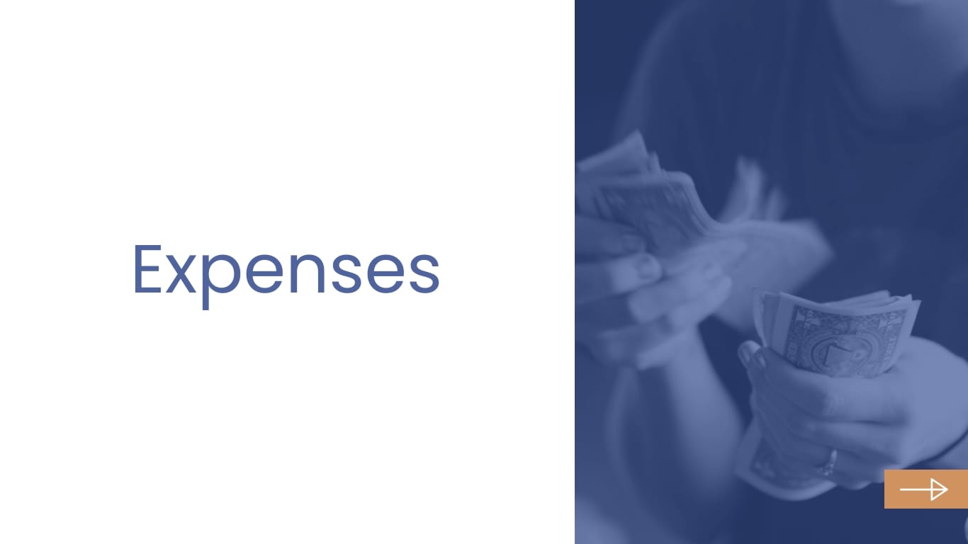 Expense Management Presentation Template | Visme