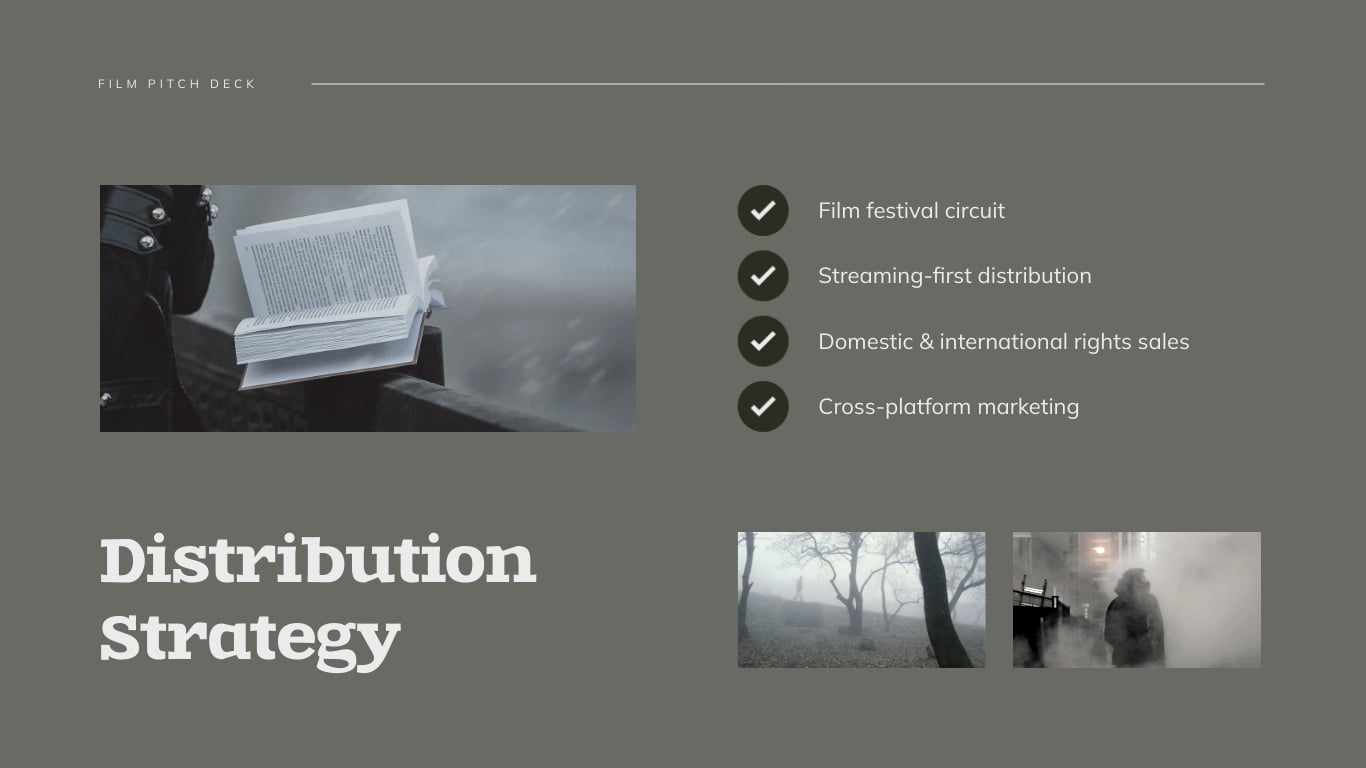 Film Pitch Deck Template | Visme