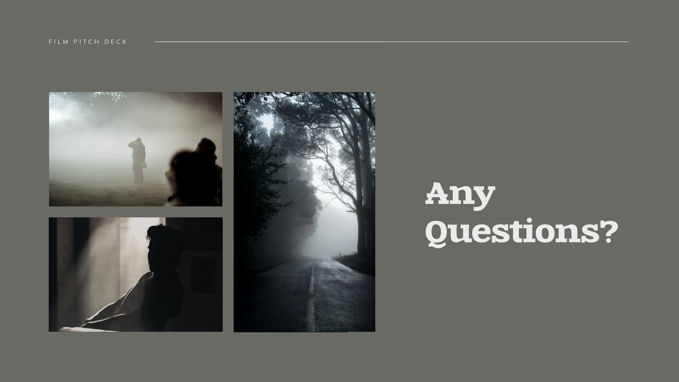 Film Pitch Deck Template | Visme