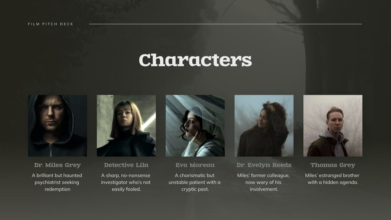 Film Pitch Deck Template | Visme