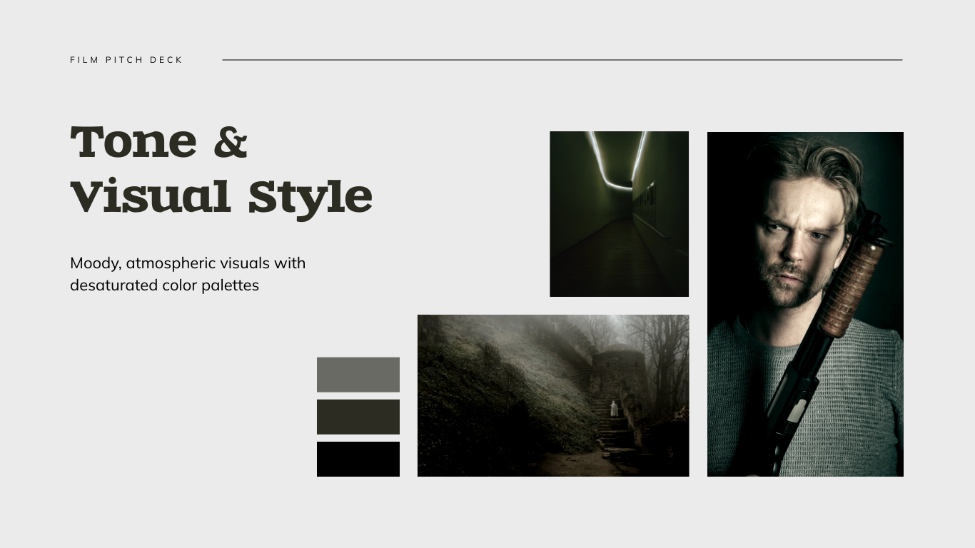 Film Pitch Deck Template | Visme