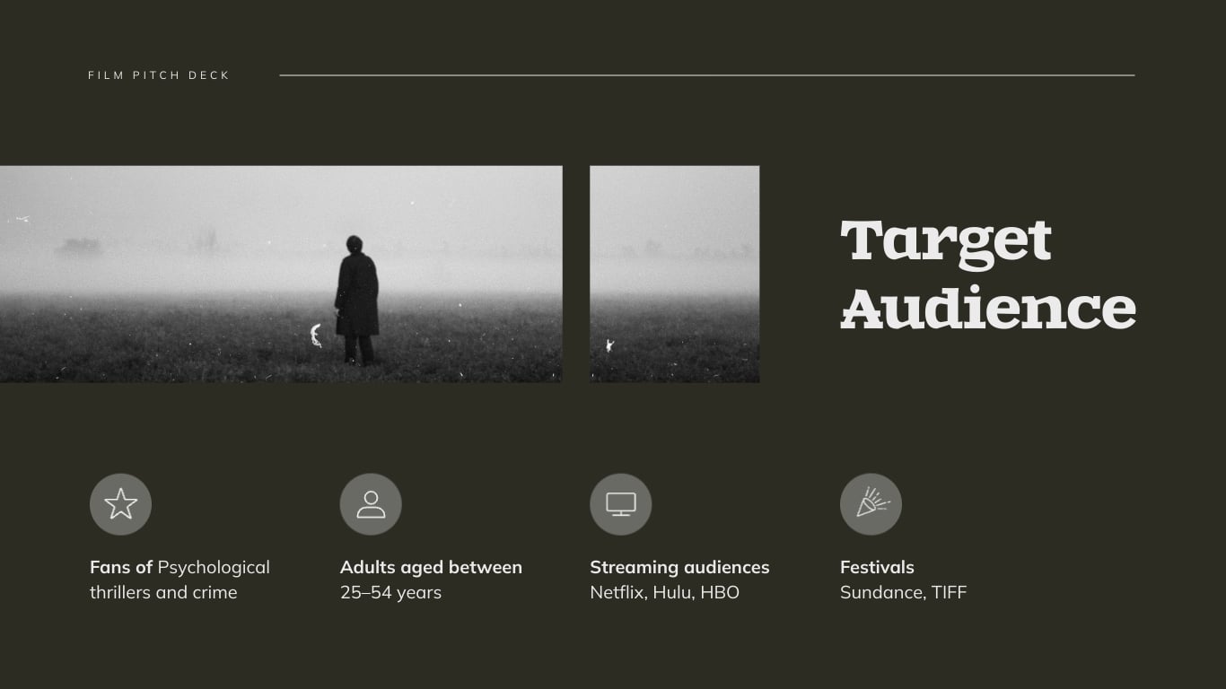 Film Pitch Deck Template | Visme