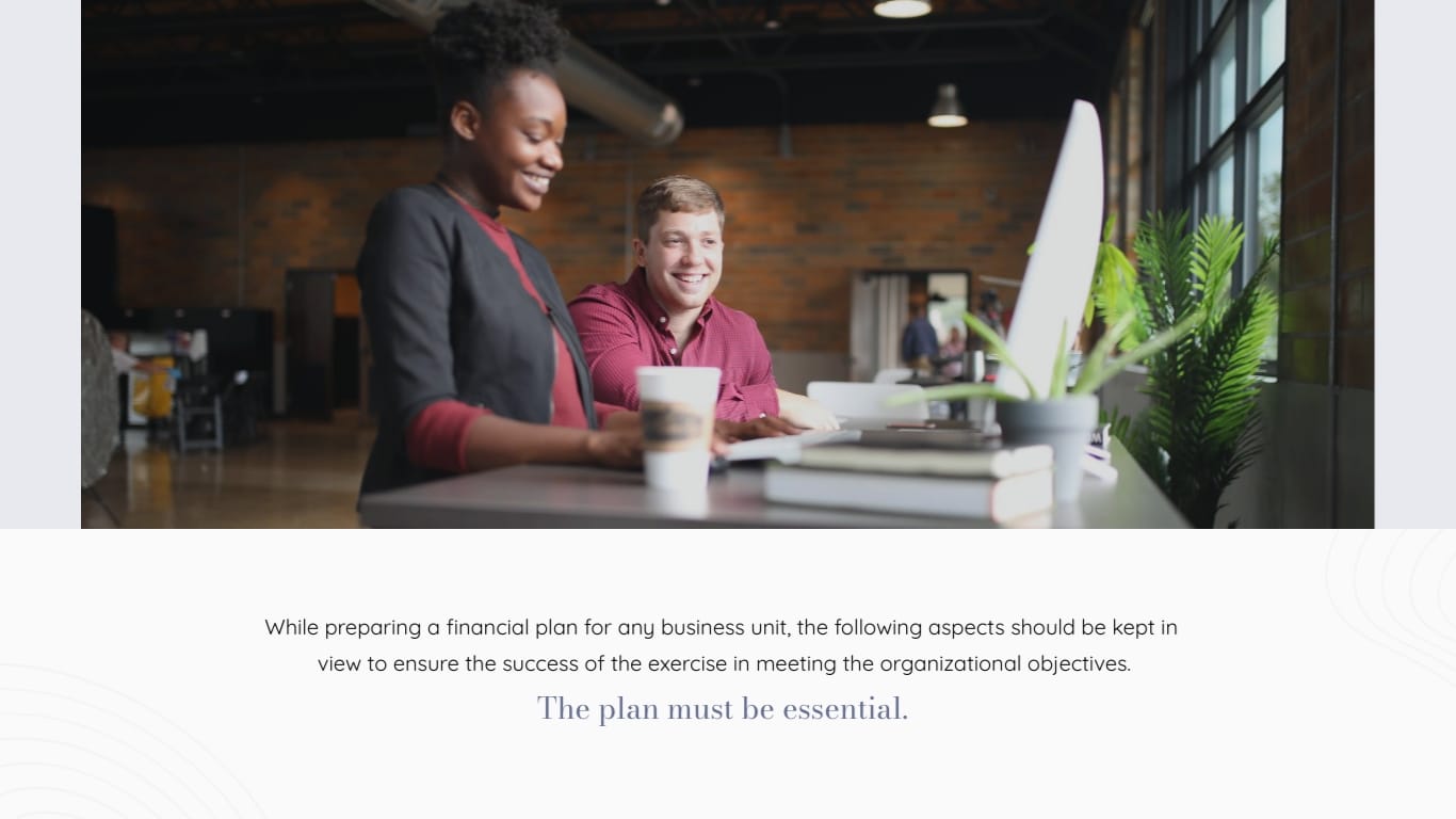 Financial Planning Training Course Template | Visme
