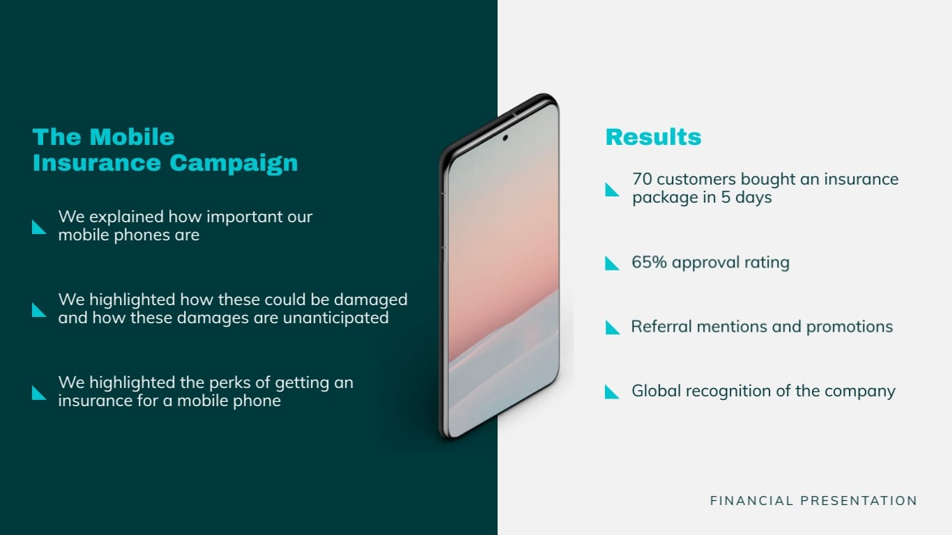Financial Services Agency Presentation Template | Visme