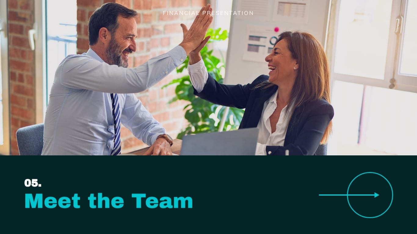 Financial Services Agency Presentation Template | Visme