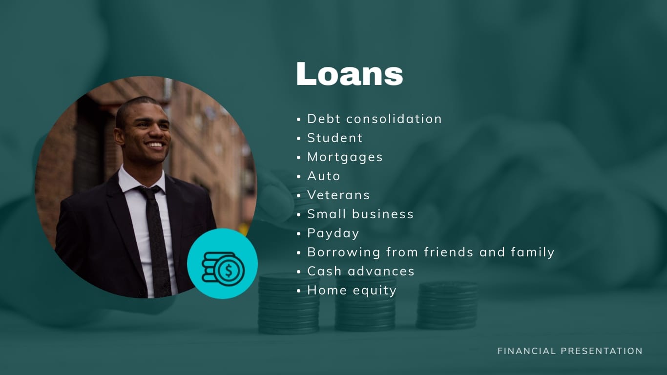 Financial Services Agency Presentation Template | Visme