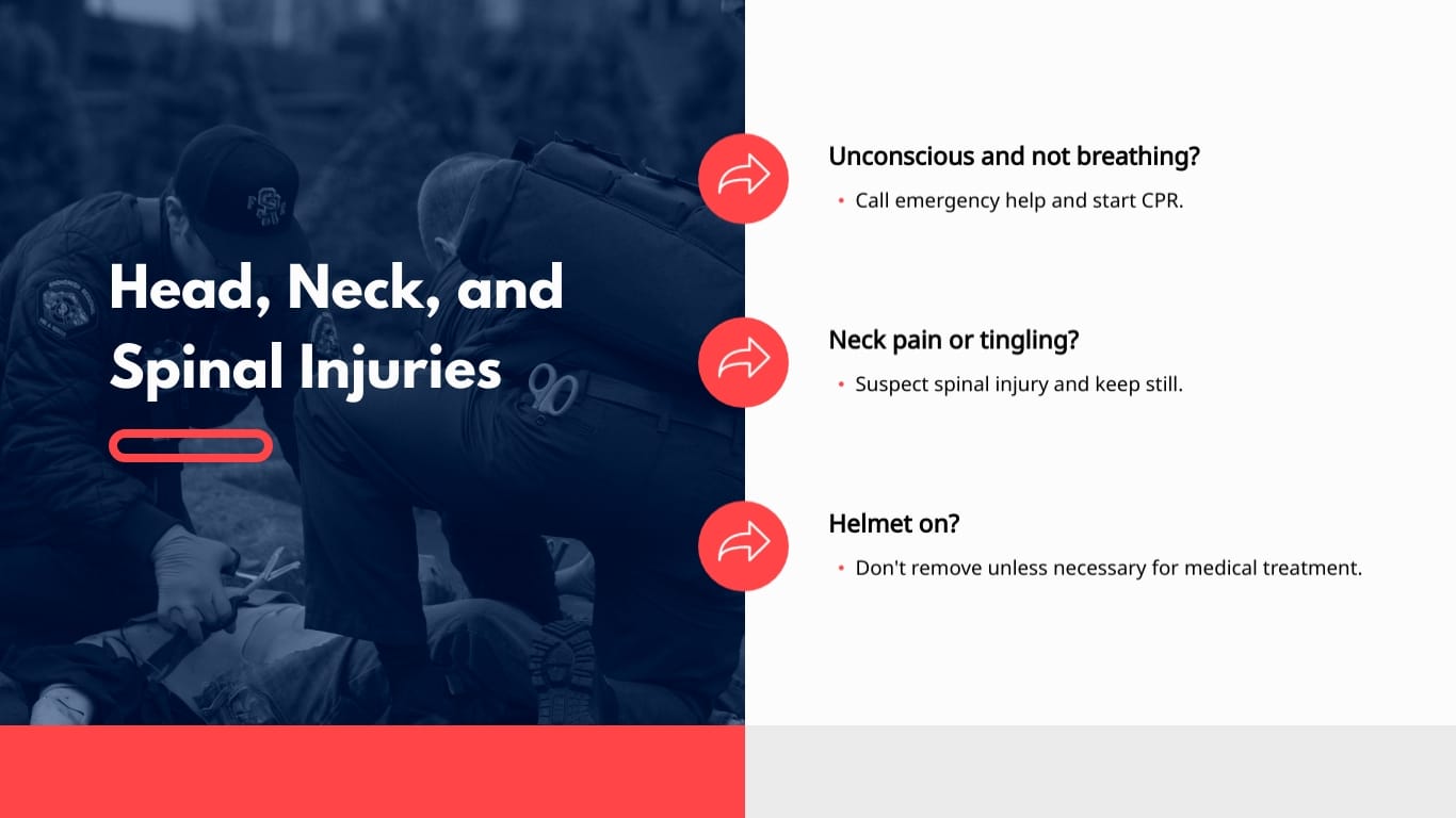 First Aid 101 Training Course Template | Visme