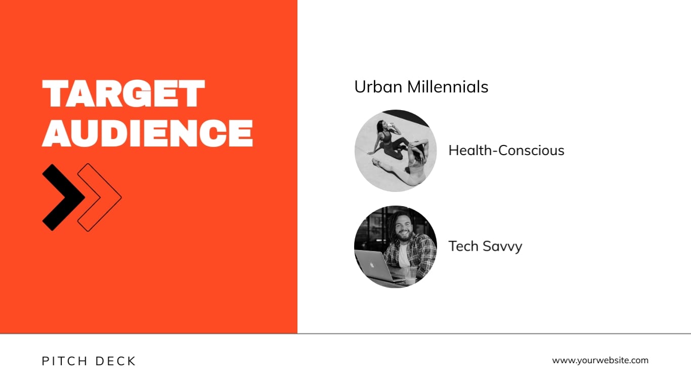 Fitness App Pitch Deck Template | Visme