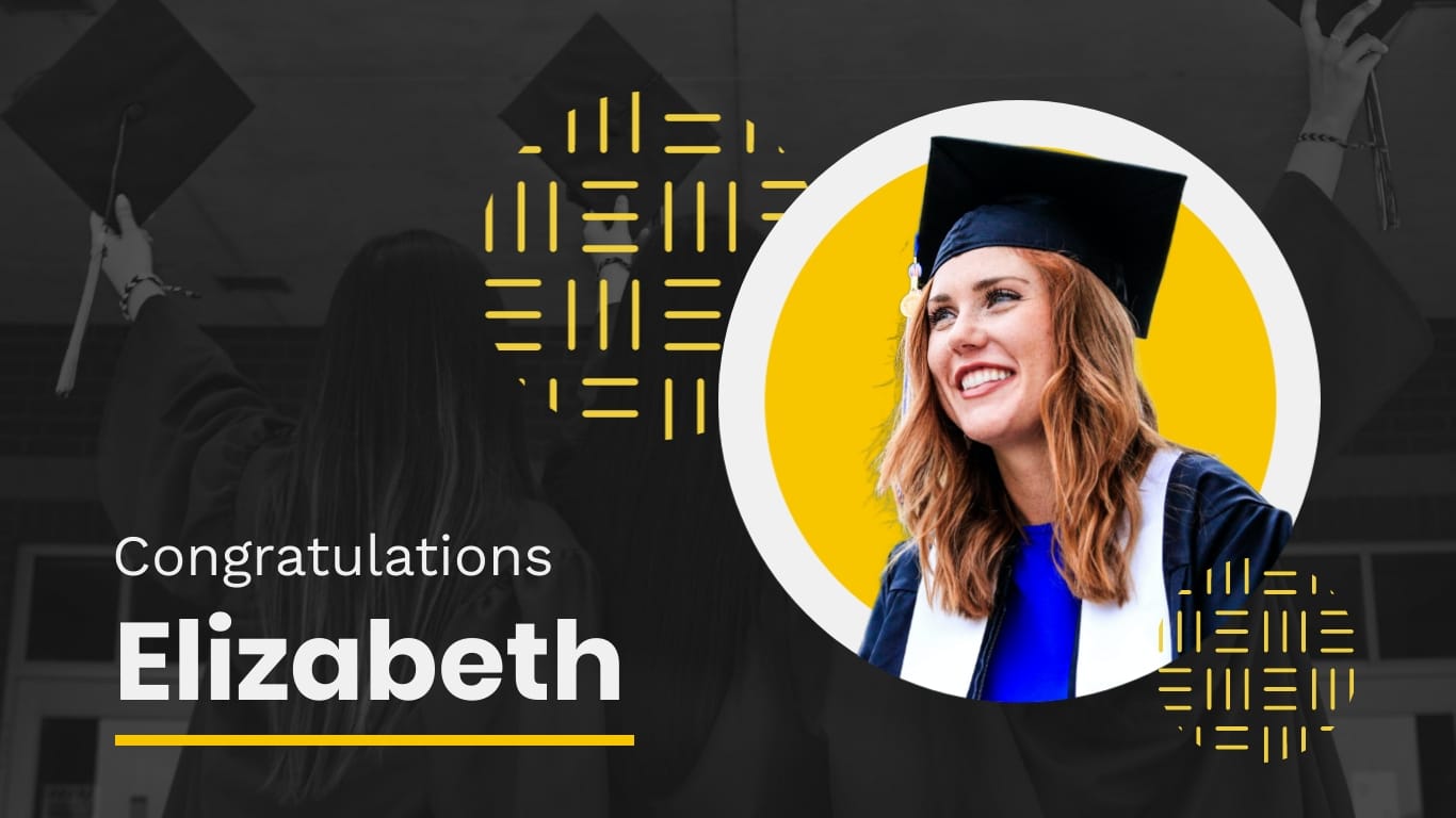 Graduation Slideshow Presentation Template | Visme