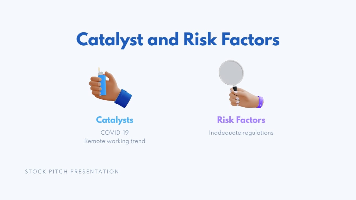 Health Stock Pitch Presentation Template | Visme