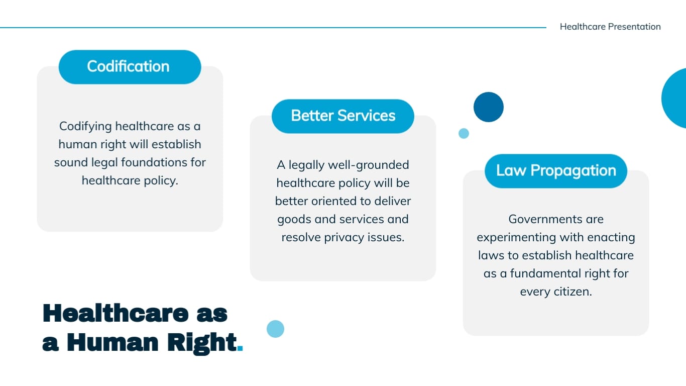 Healthcare Policy Presentation Template | Visme