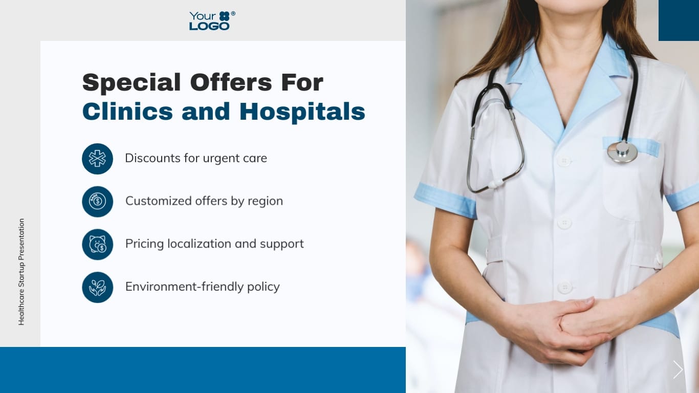 Healthcare Startup Presentation Modern Template | Visme