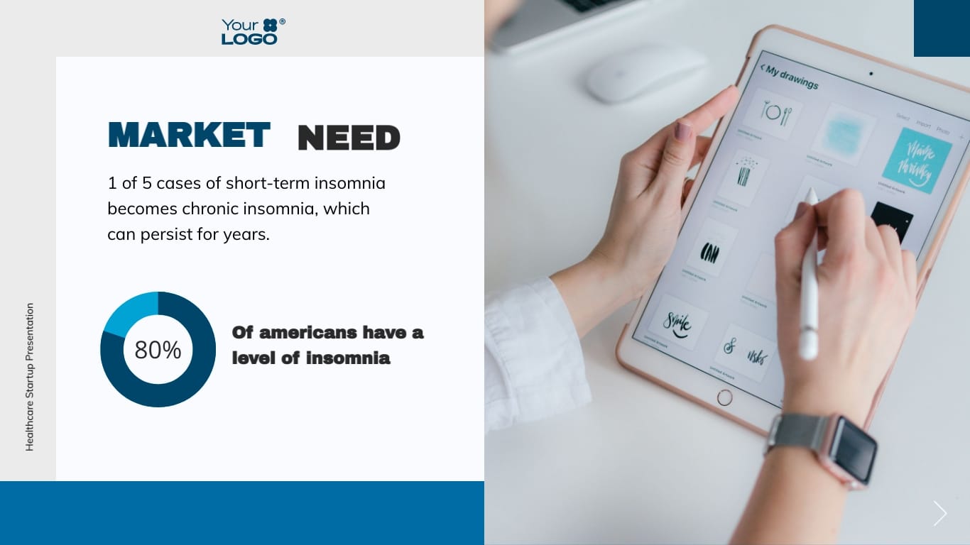 Healthcare Startup Presentation Modern Template | Visme
