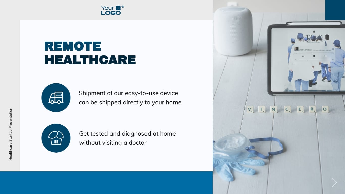 Healthcare Startup Presentation Modern Template | Visme