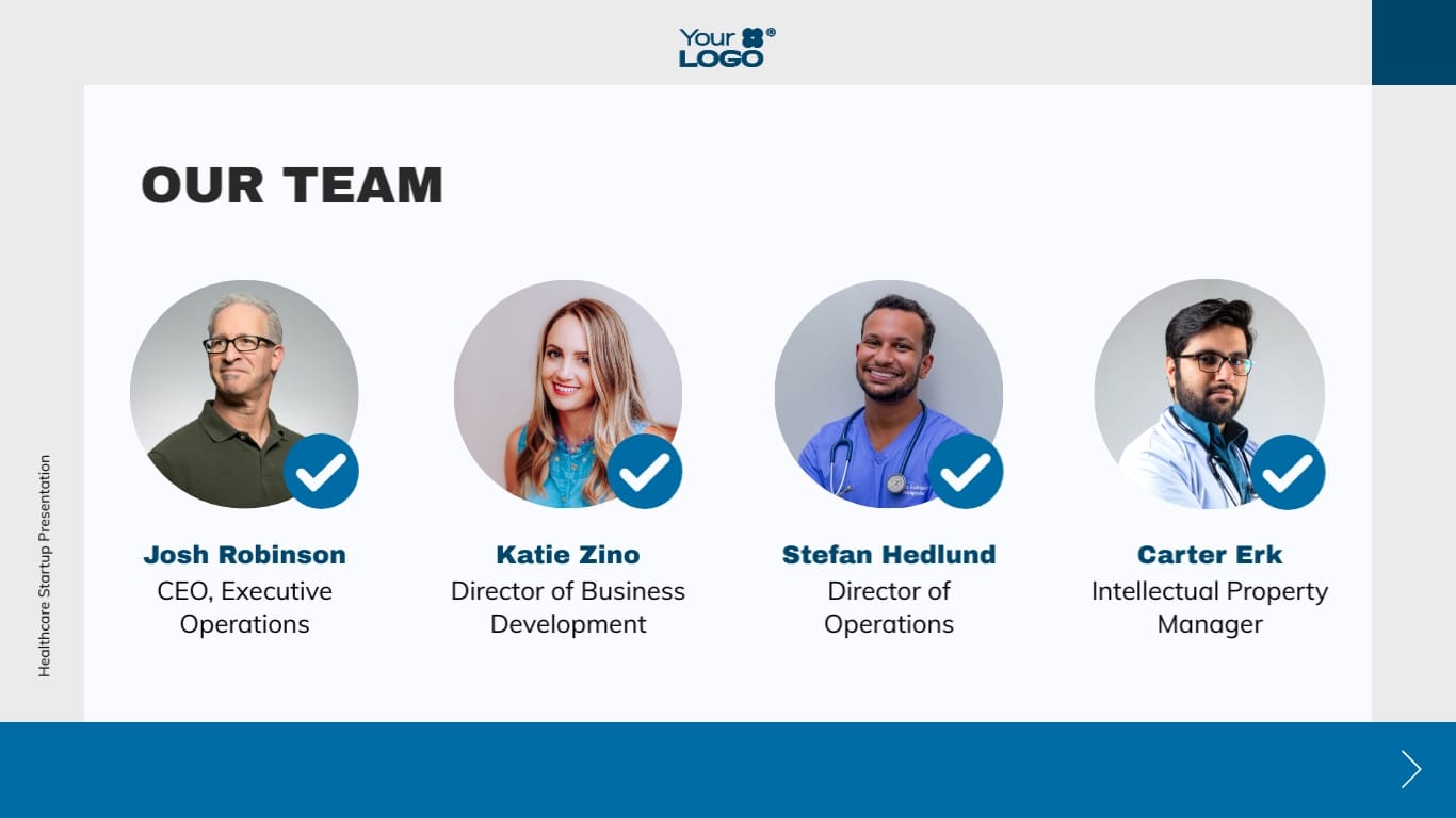 Healthcare Startup Presentation Modern Template | Visme