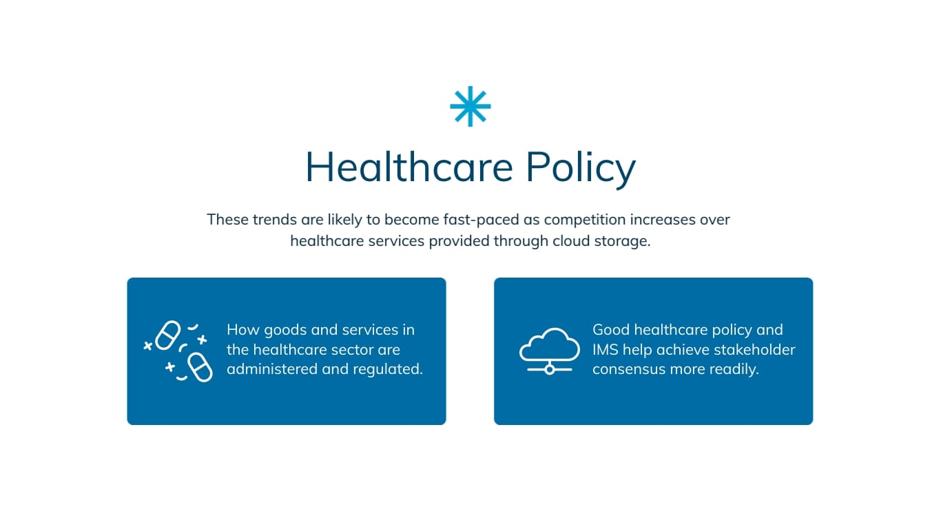 Healthcare System Presentation Template | Visme