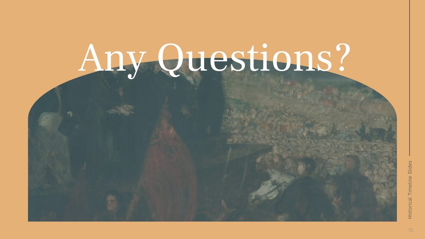 Historical Timeline Slides Template | Visme