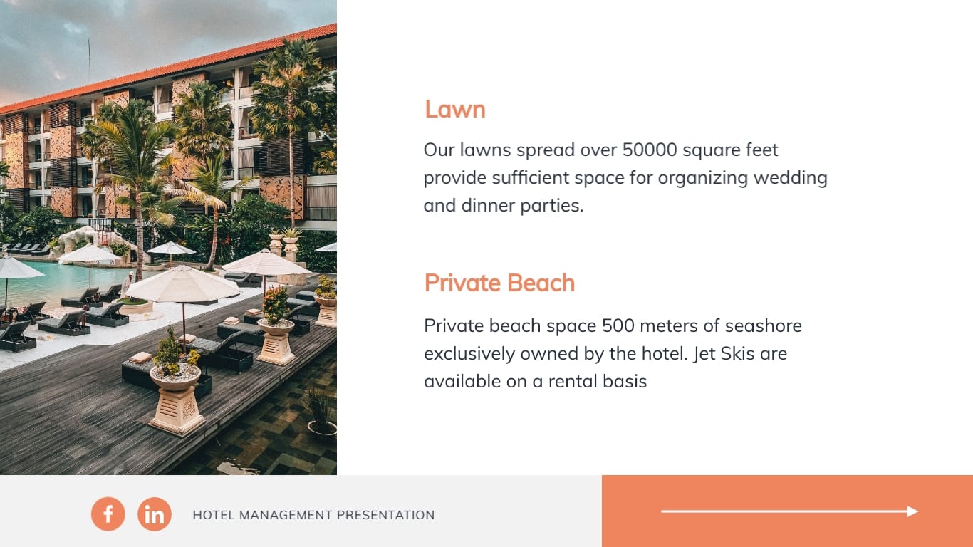 Hotel Event Management Presentation Template | Visme