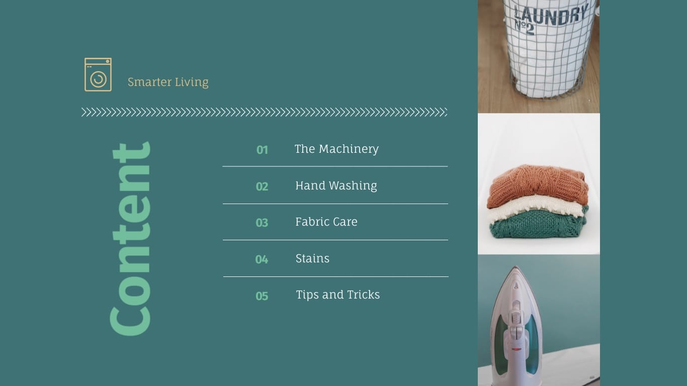 How to do Laundry Presentation Template | Visme