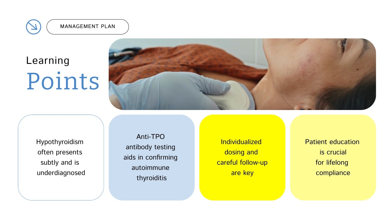 Hypothyroidism Clinical Presentation Template | Visme