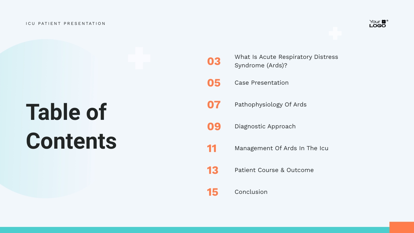 ICU Patient Presentation Template | Visme
