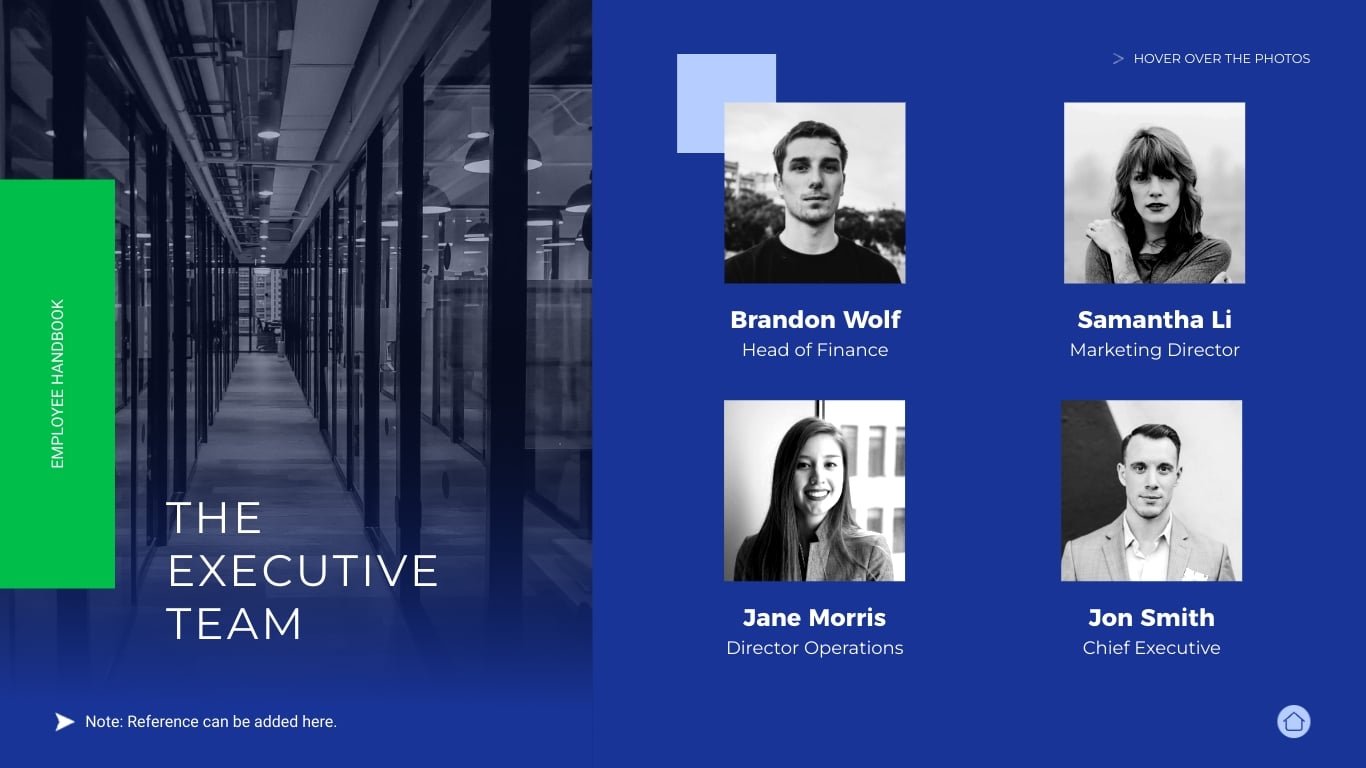 Interactive Employee Guide Presentation Template | Visme