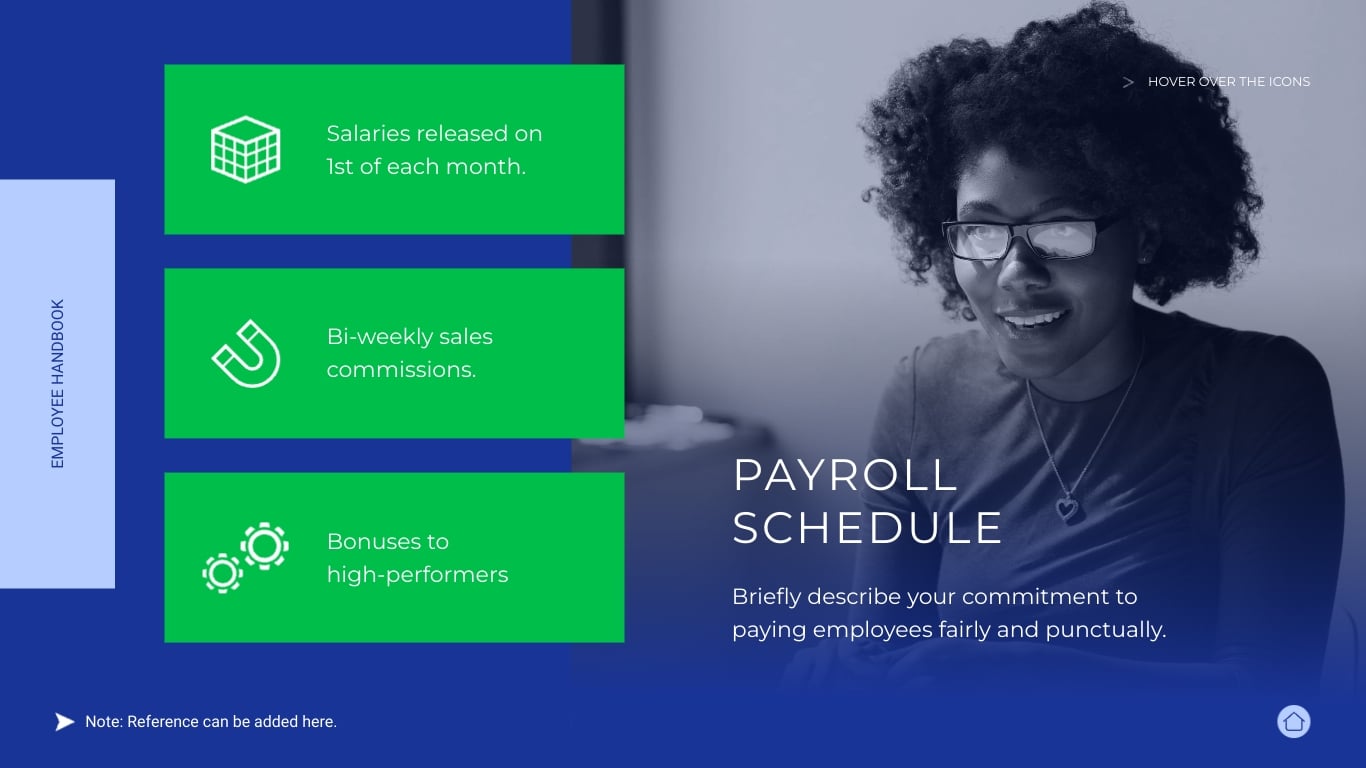 Interactive Employee Guide Presentation Template | Visme