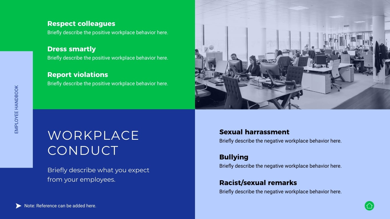 Interactive Employee Guide Presentation Template | Visme
