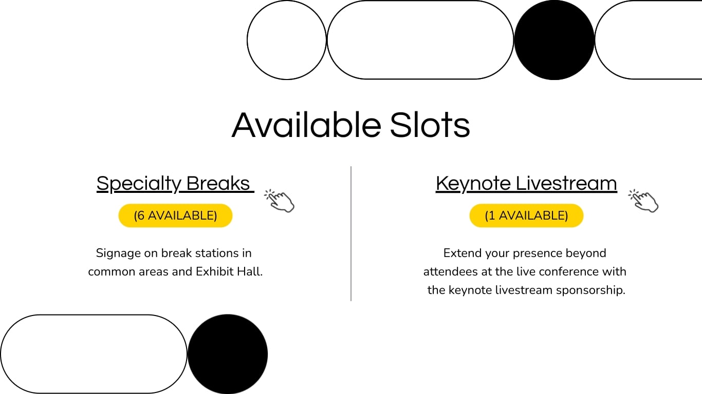 Interactive Event Sponsorship Presentation Template | Visme