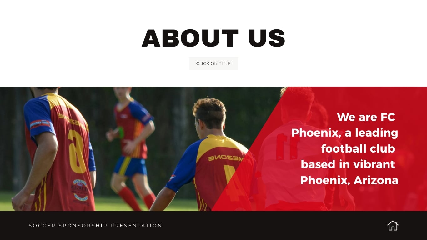 Interactive Soccer Sponsorship Presentation Template | Visme