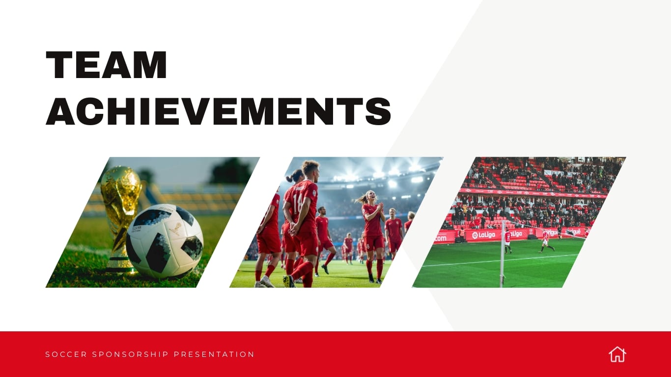 Interactive Soccer Sponsorship Presentation Template | Visme