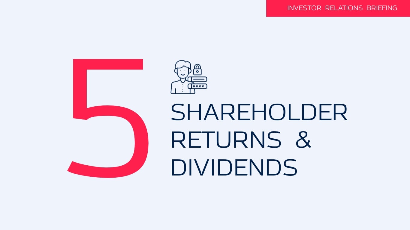 Investor Relations Briefing Template | Visme