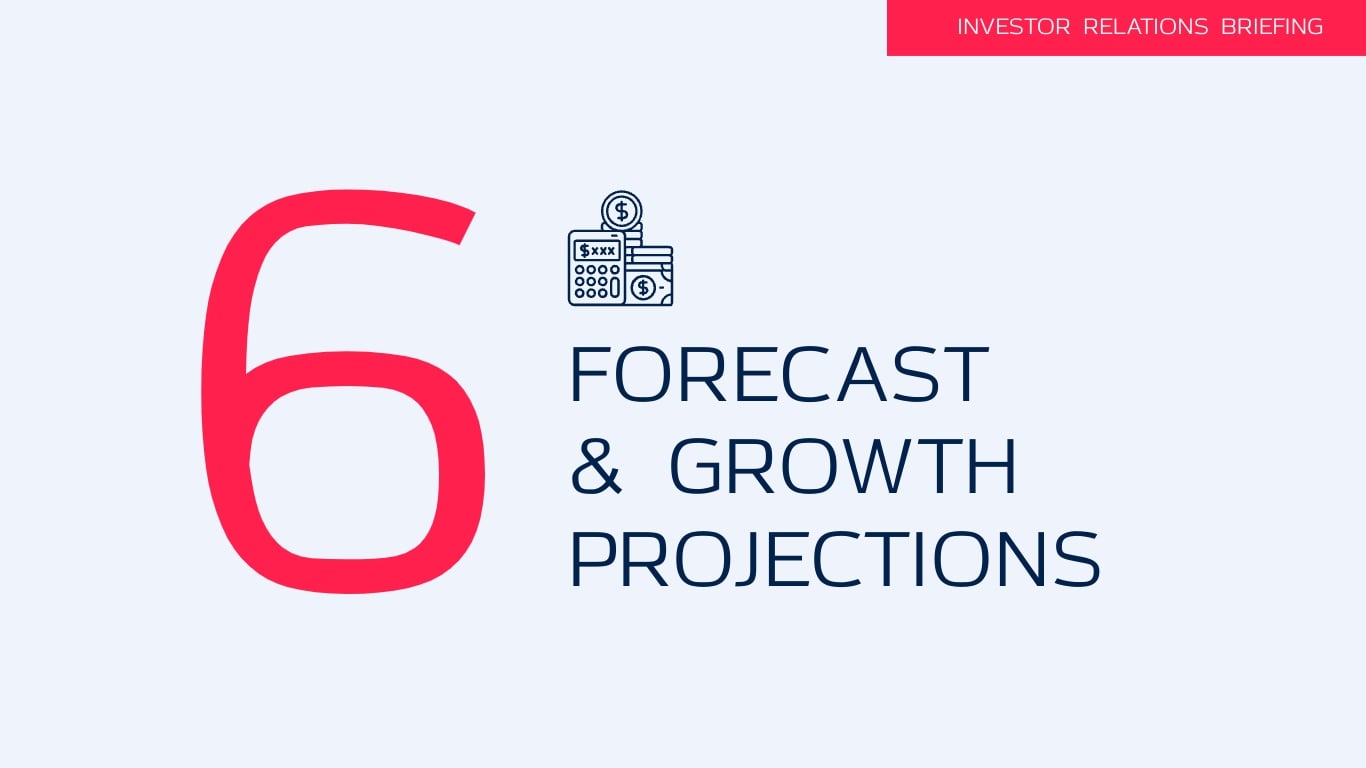 Investor Relations Briefing Template | Visme