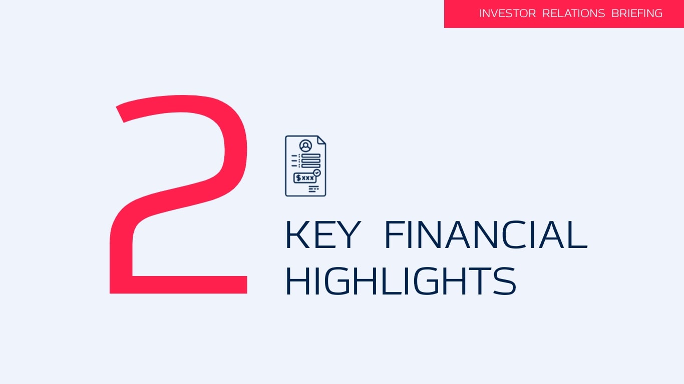 Investor Relations Briefing Template | Visme