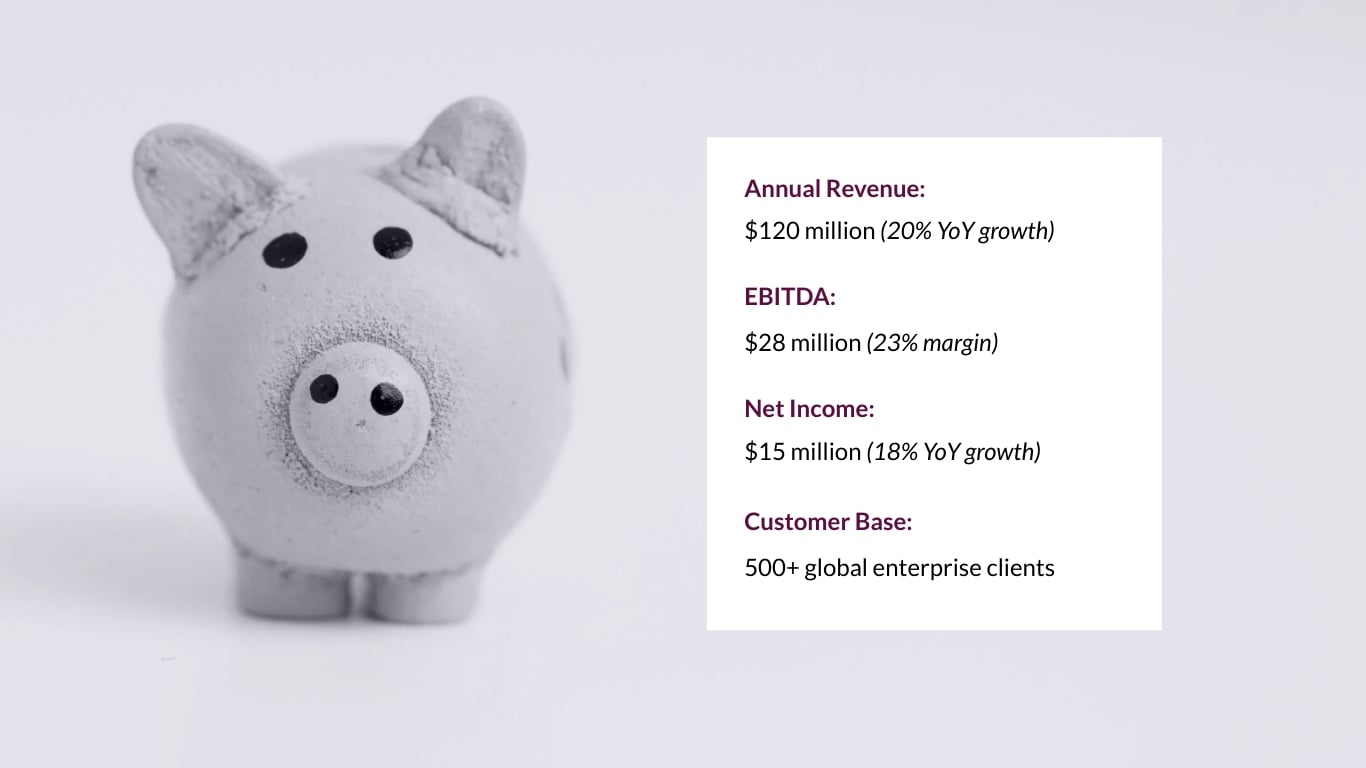 Investor Relations Briefing Template | Visme