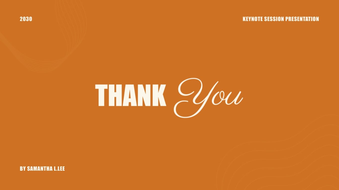 Keynote Session Presentation Template | Visme