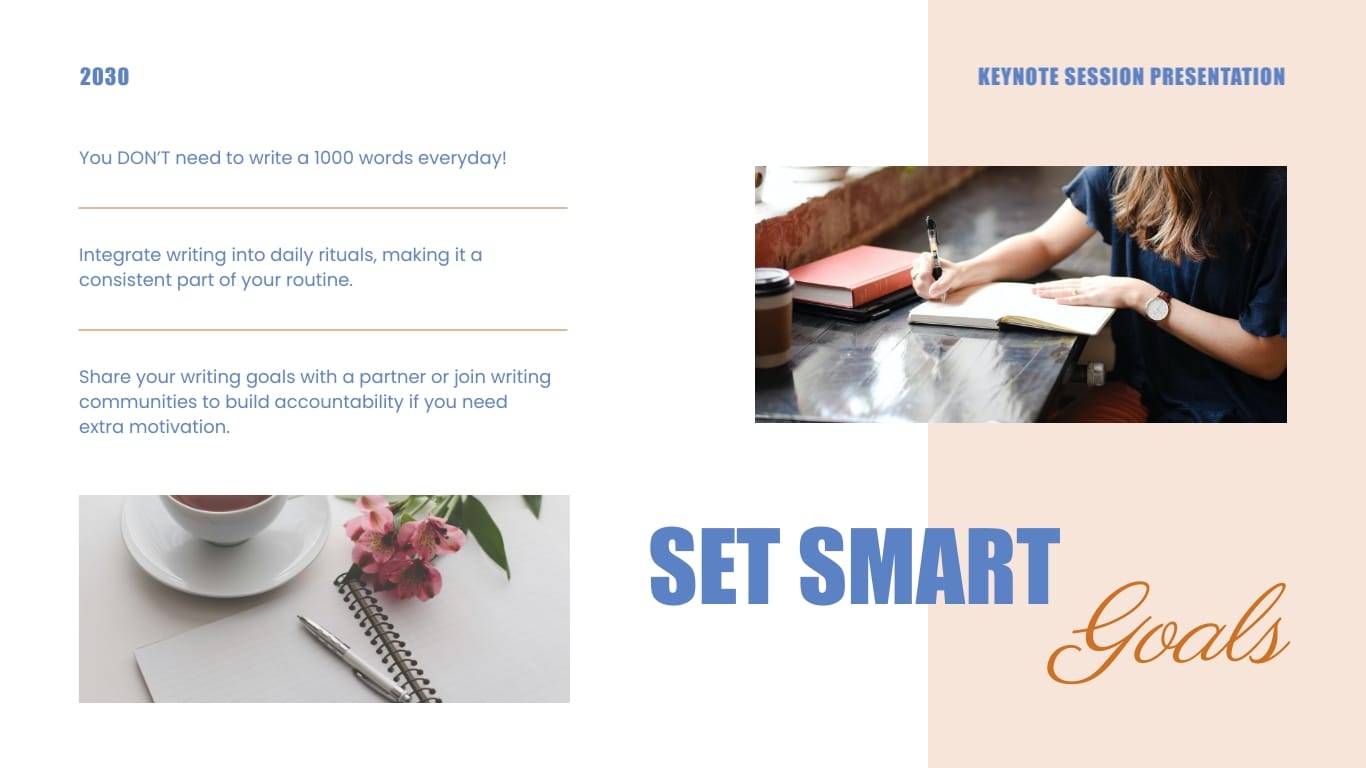 Keynote Session Presentation Template | Visme