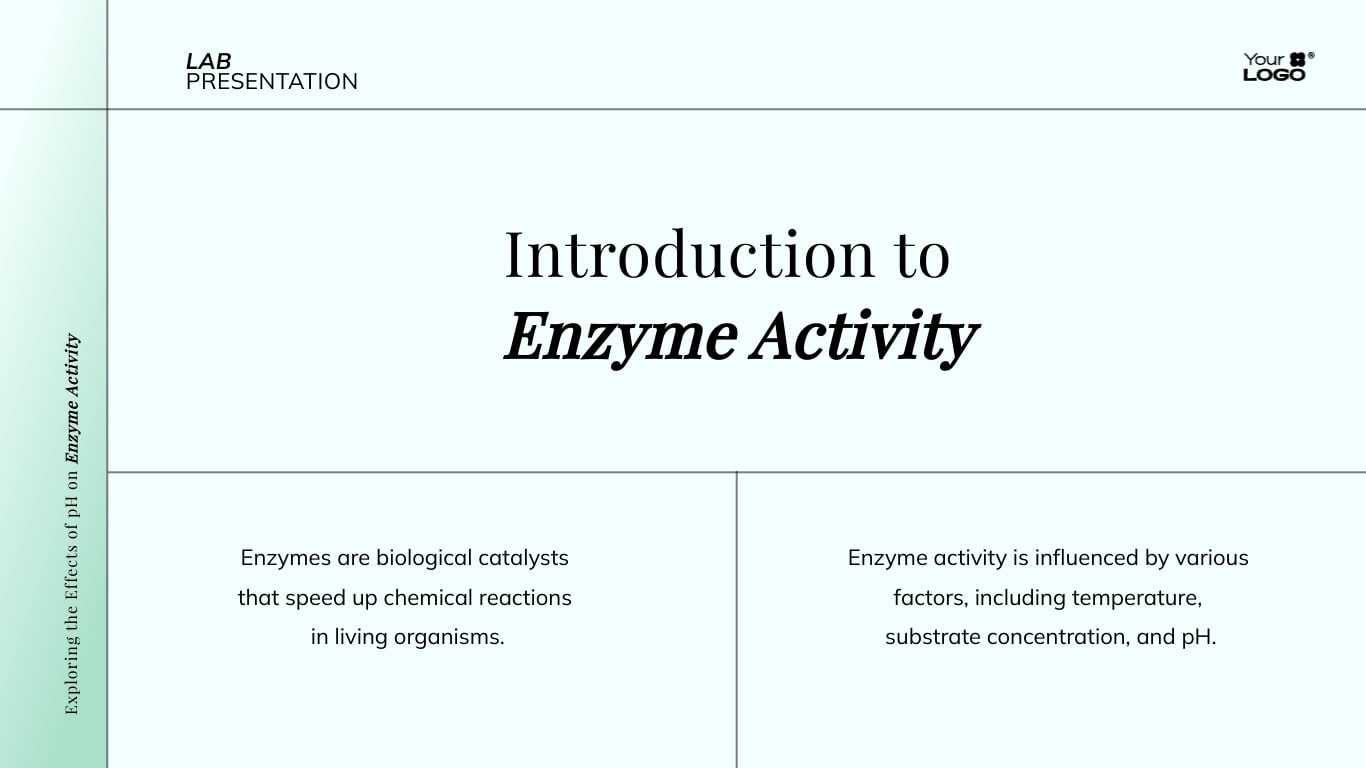 Lab Presentation Template | Visme