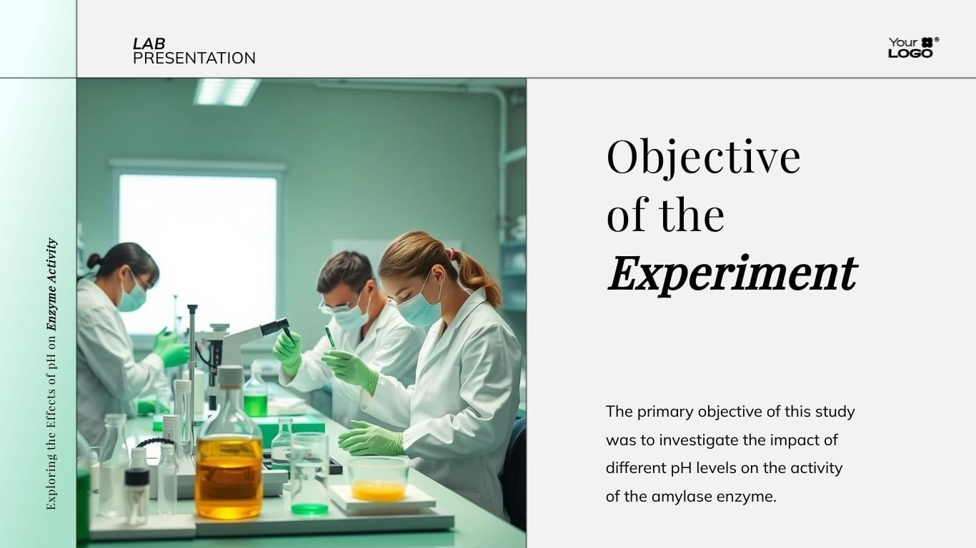 Lab Presentation Template | Visme