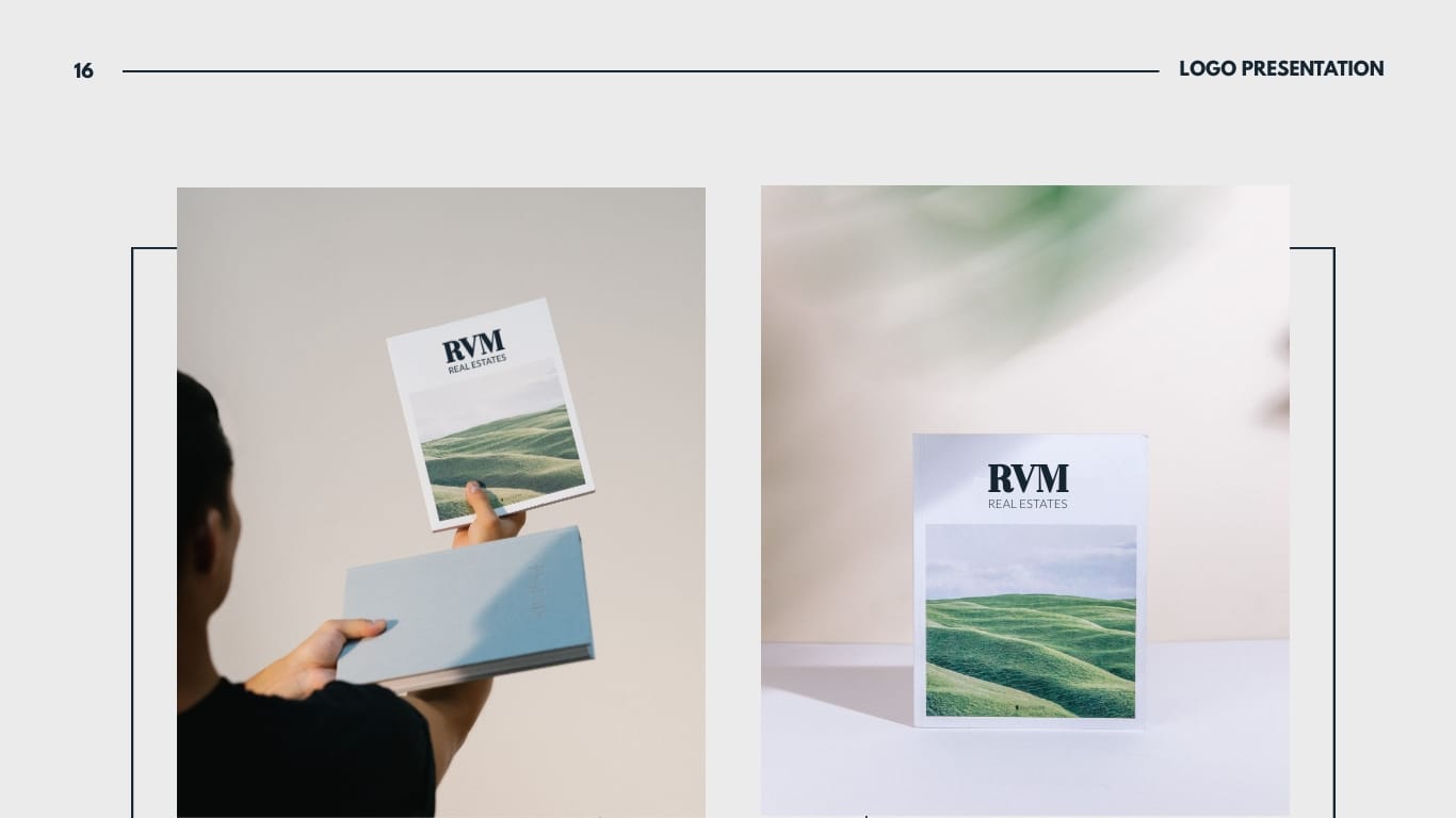 Logo Presentation Template | Visme