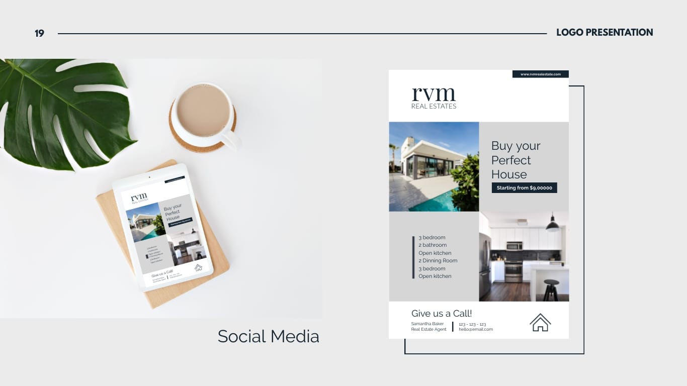 Logo Presentation Template | Visme