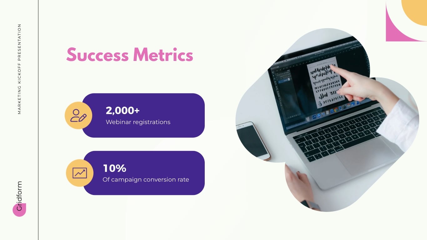 Marketing Campaign Project Kickoff Presentation Template | Visme