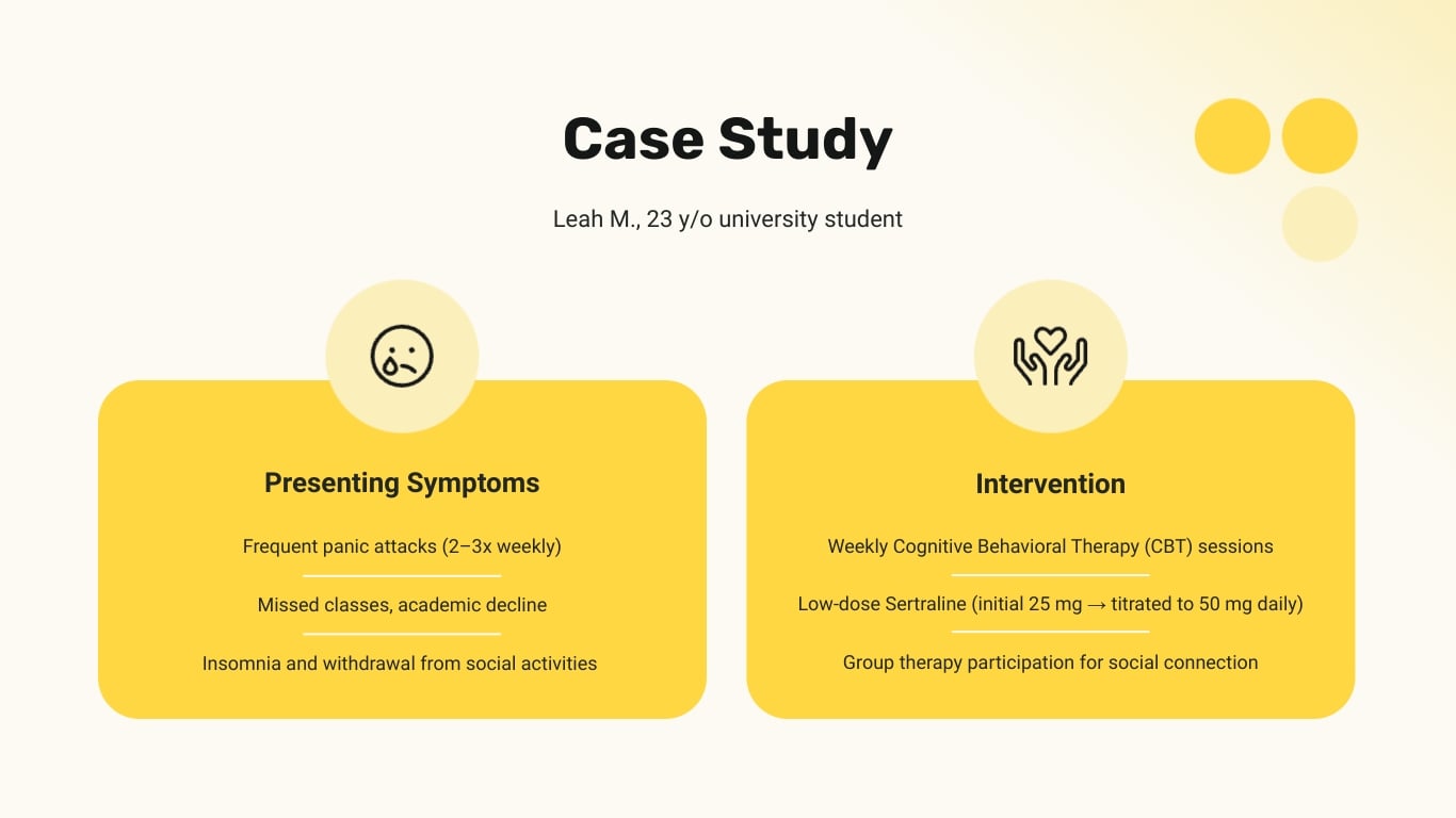 Mental Health Doctor Slides Theme Template | Visme