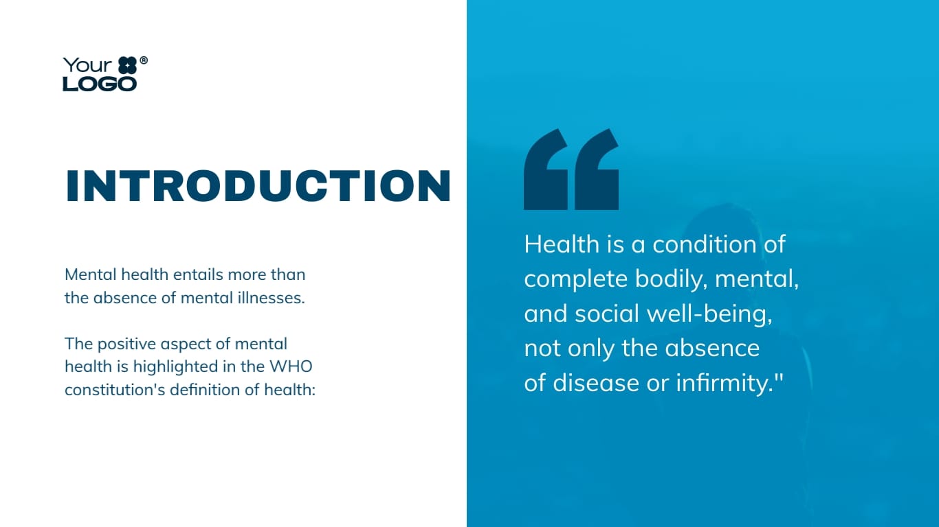 Mental Health Presentation Modern Template | Visme